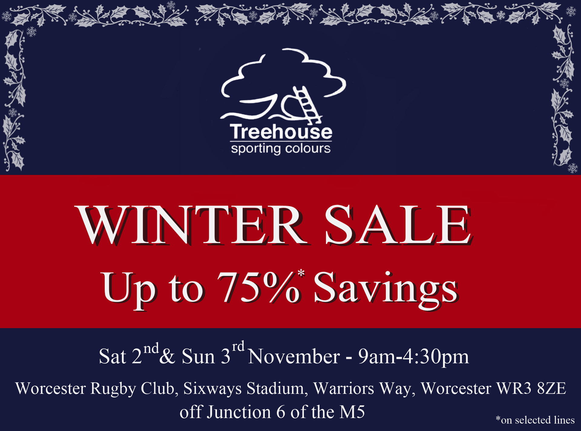 Treehouse Winter Sale – Treehouse Sporting Colours